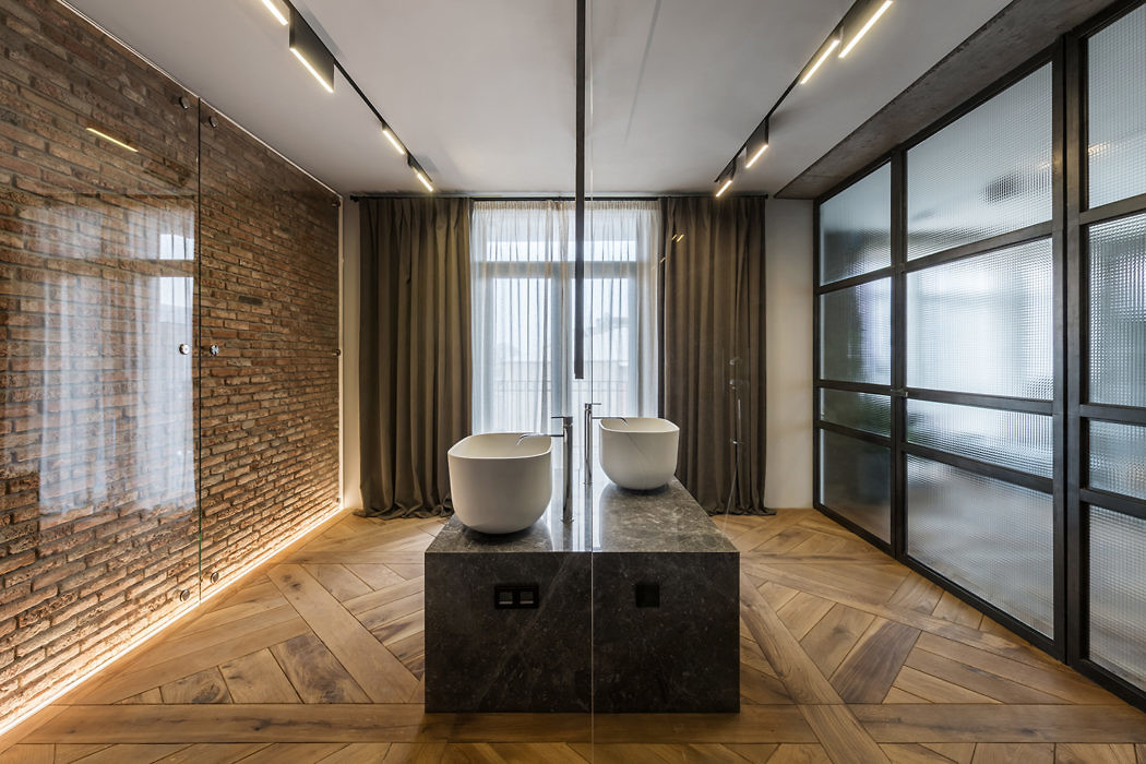 Rustic Style Apartment by YØDEZEEN Architects | HomeAdore