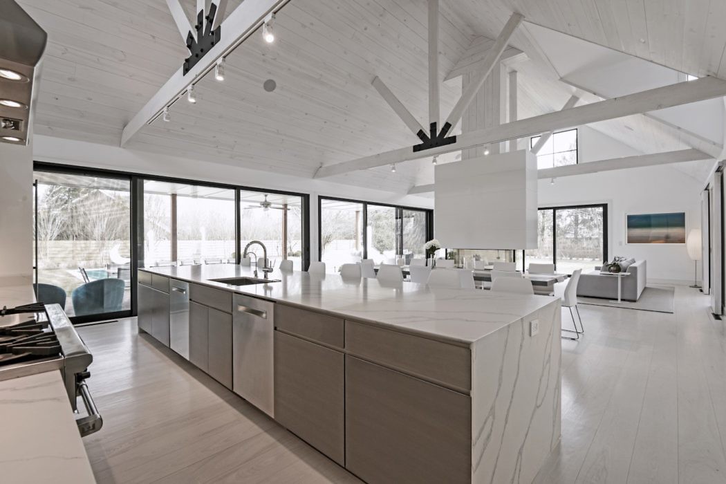 Barn Conversion by Water Mill by Plum Builders | HomeAdore