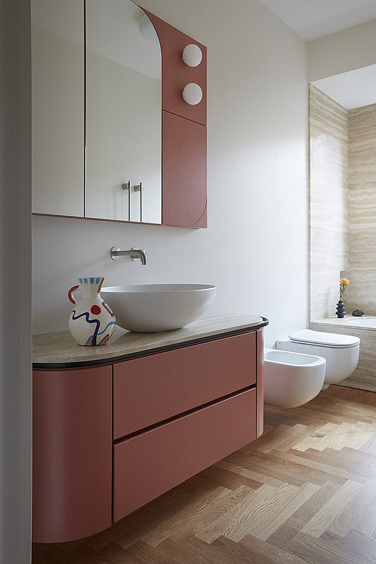 Bow Apartment: An Italian 80s Atmosphere, Updated | HomeAdore