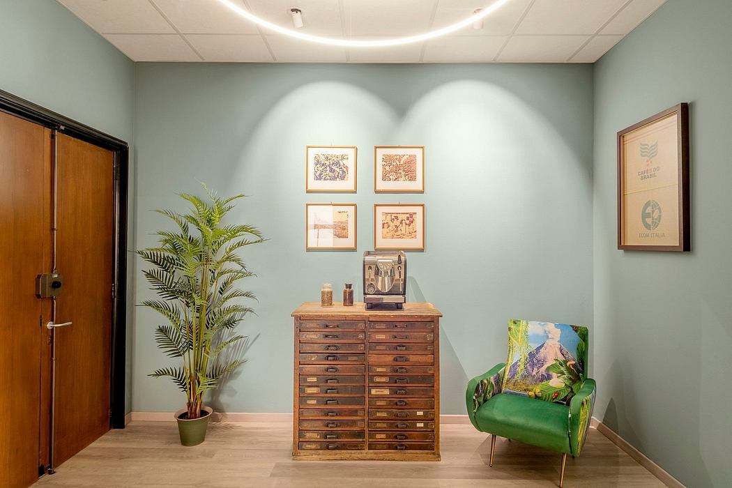 Ecom Coffee Offices in Genoa: How Color Transforms Workspaces