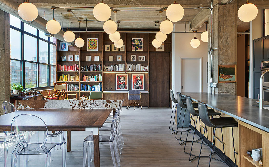 West Loop Loft: Refurbished 80's Loft with Timeless Design