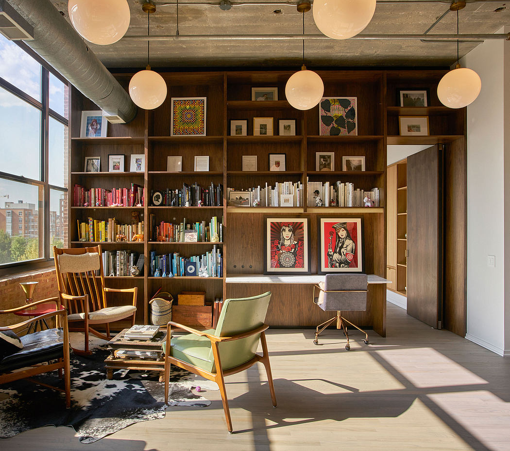 West Loop Loft: Refurbished 80's Loft with Timeless Design