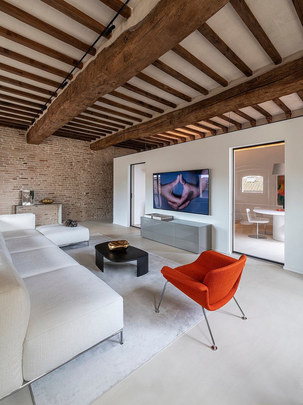 Medieval Palace in Siena: A Striking Blend of Medieval and Modern Design