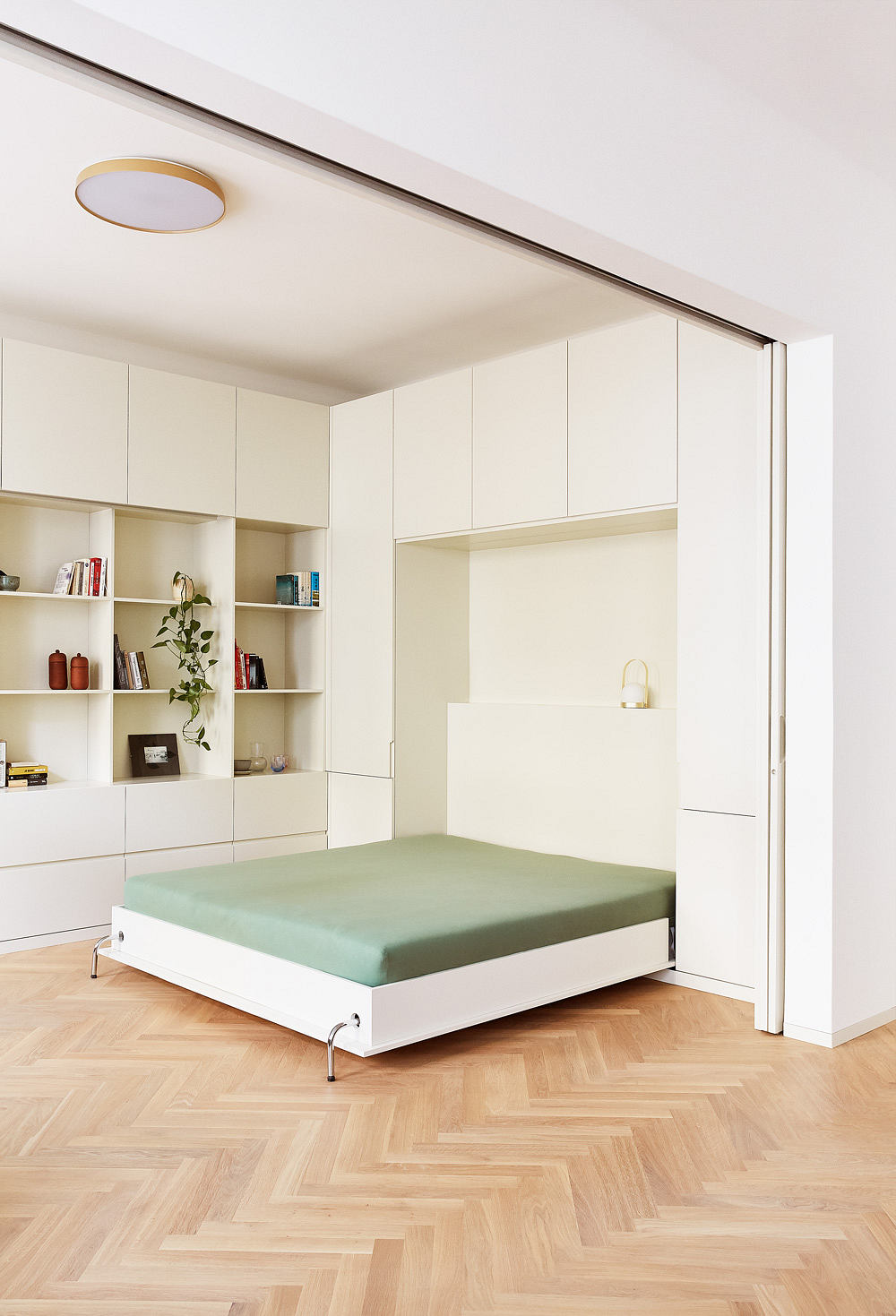 Recontruction of an Apartment in Prague: Enfilade Layout for Spacious ...