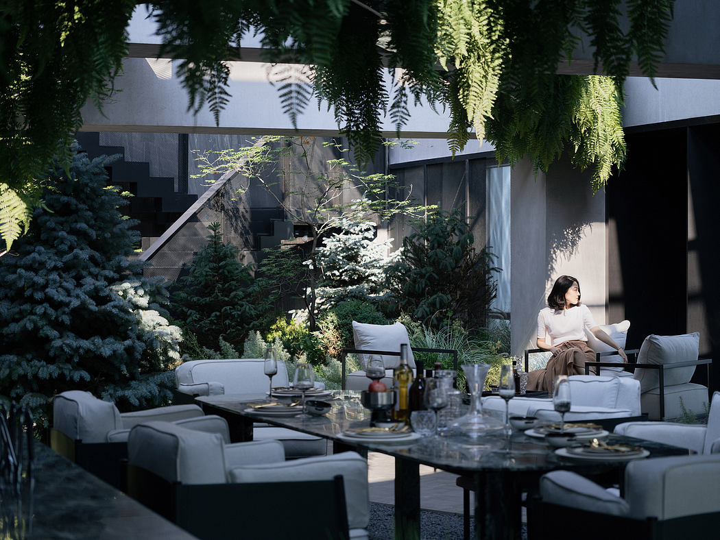 The Opus One: Harmonizing Classic and Contemporary in a Private Garden