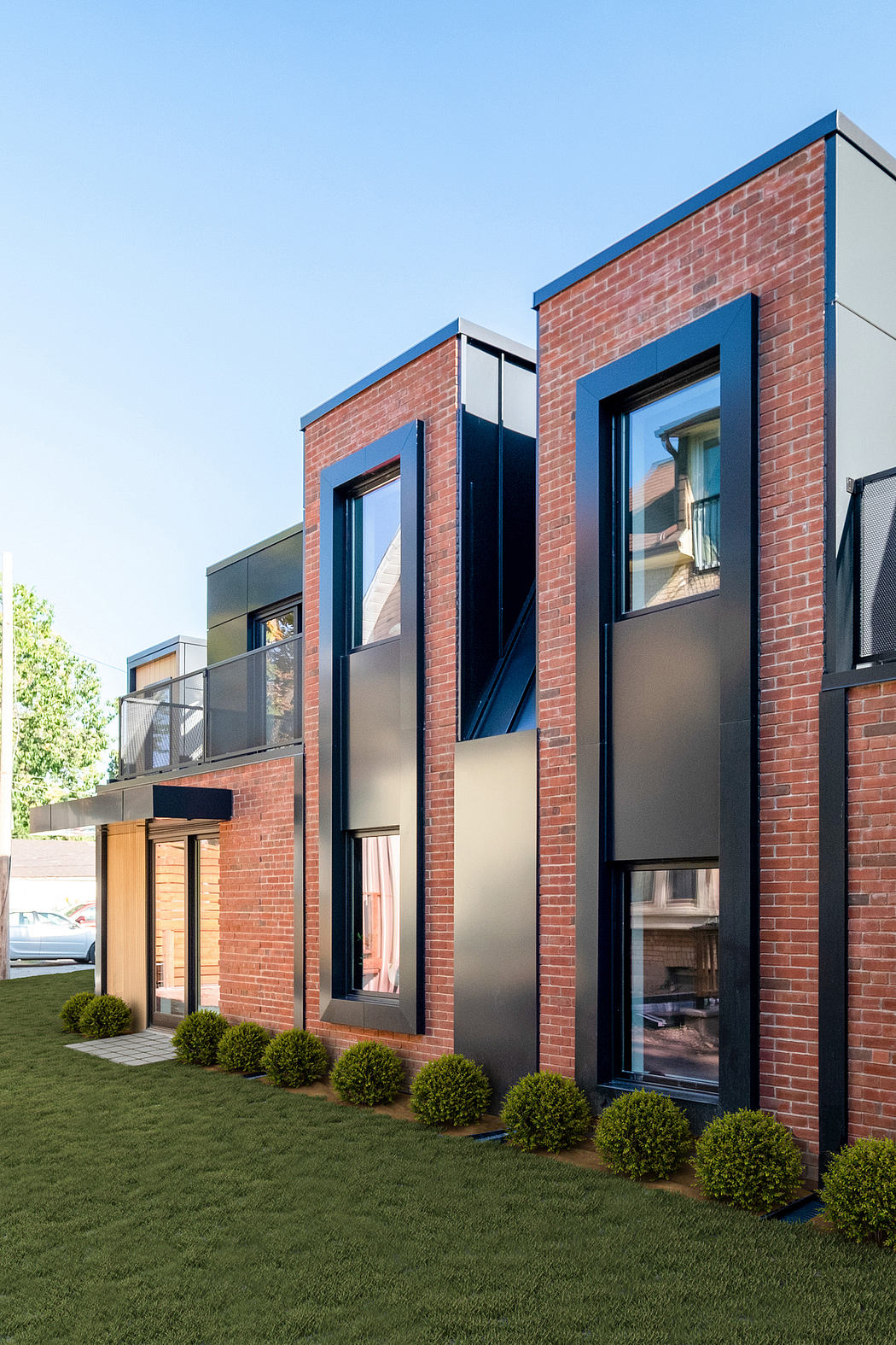 Norwood Park Laneway Homes: Cohesive Design Across Three Properties
